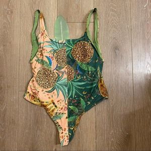 FARM Rio | Swim | Farm Rio Mixed Fruit Swimsuit | Poshmark